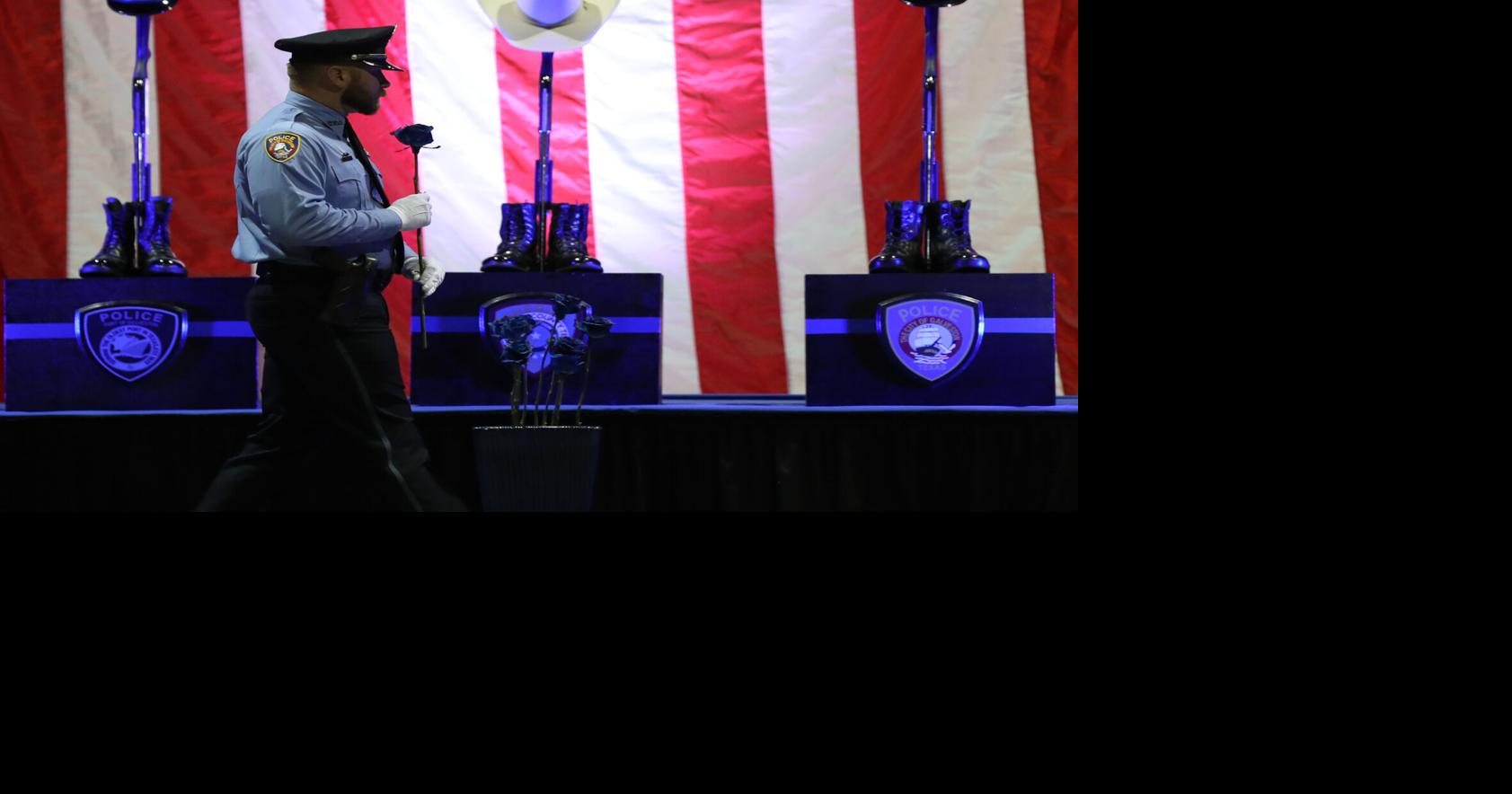 Memorial observance honors officers who died on duty | Local News | The ...