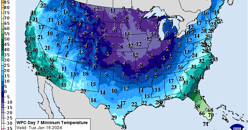 Double-barreled cold fronts may bring freeze early next week | Weather ...