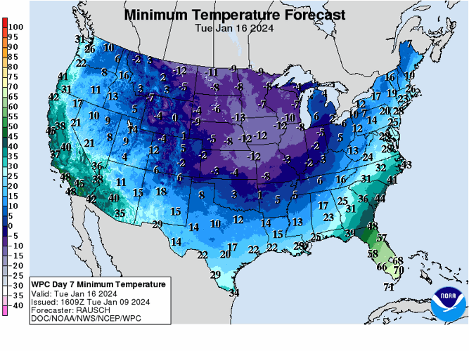 Double-barreled cold fronts may bring freeze early next week | Weather ...