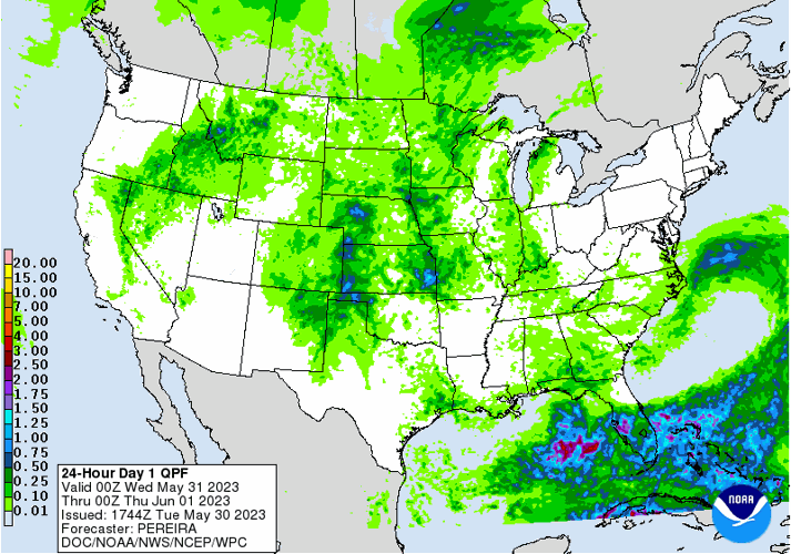 Warm, mostly dry weather to prevail, but development possible in Gulf ...