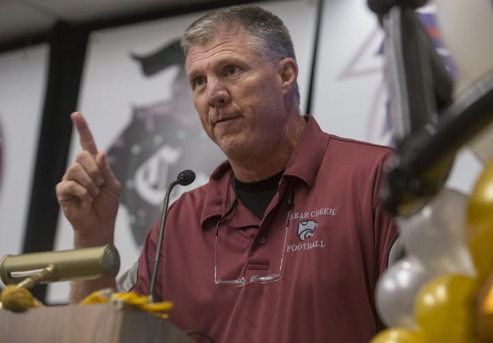 Clear Creek’s head football coach announces retirement during the Kick ...