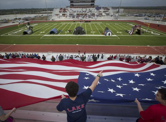 CCISD celebrates long-awaited Challenger Columbia Stadium dedication ...