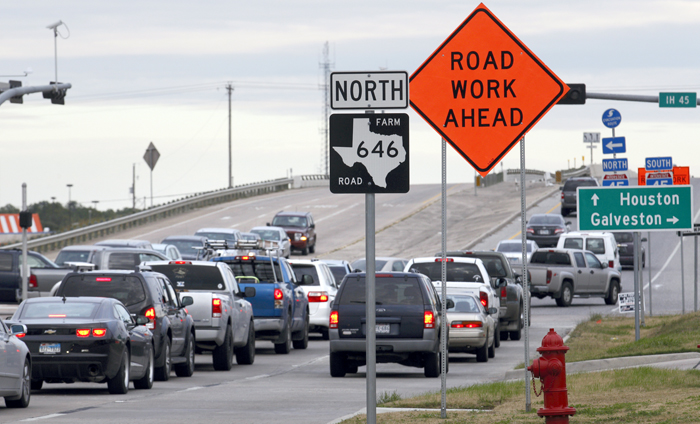 Businesses withstand traffic snarls as FM 646 expansion continues on ...