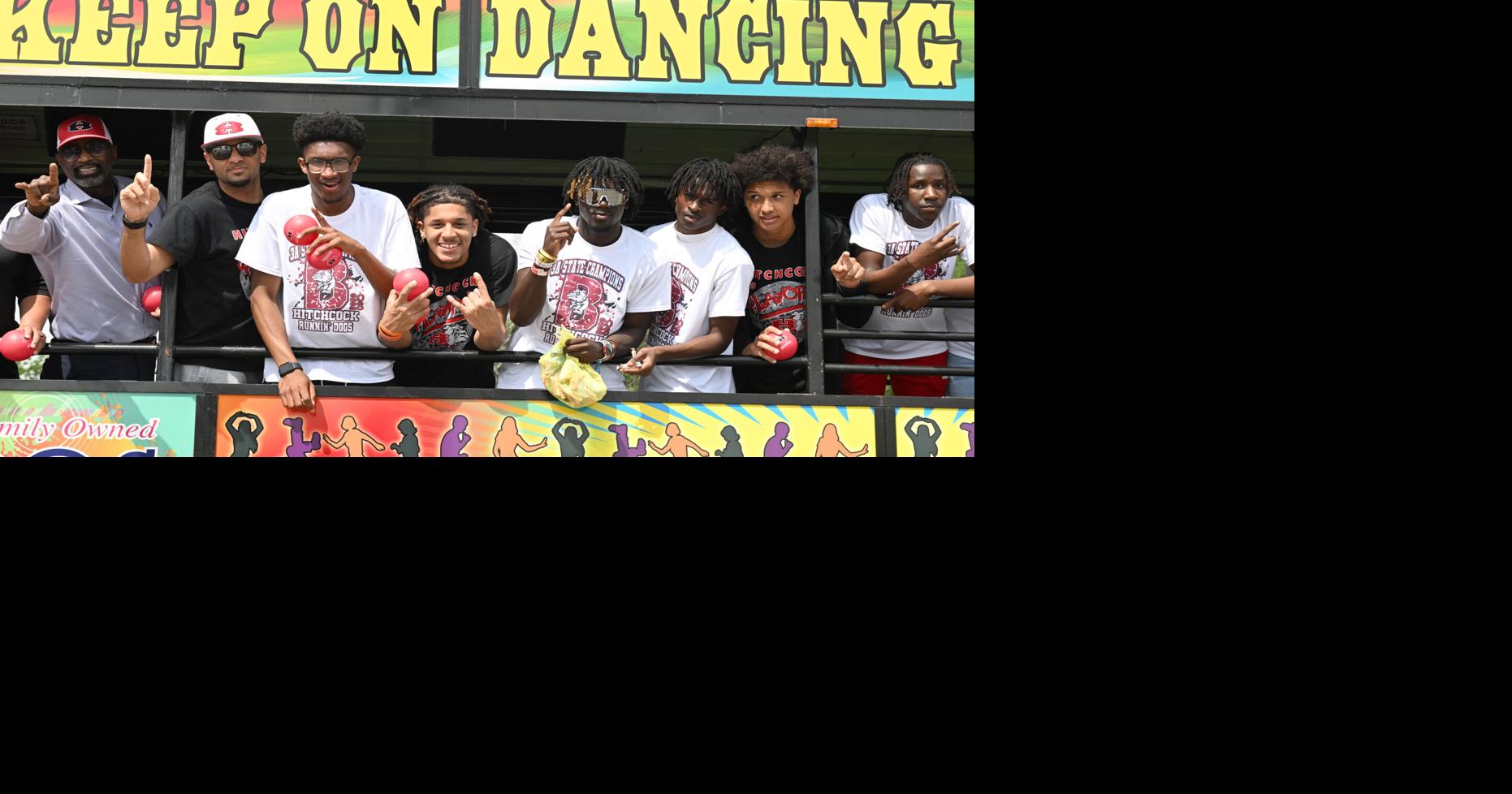 Hitchcock celebrates state champs with parade, pep rally | High School ...