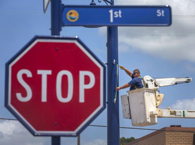 Crews begin work to create La Marque's 'red-brick' downtown | Local ...