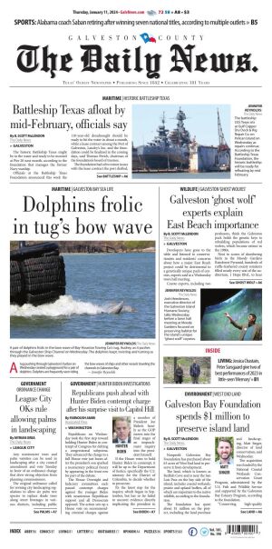 Page A1 | Daily News E-Edition | The Daily News