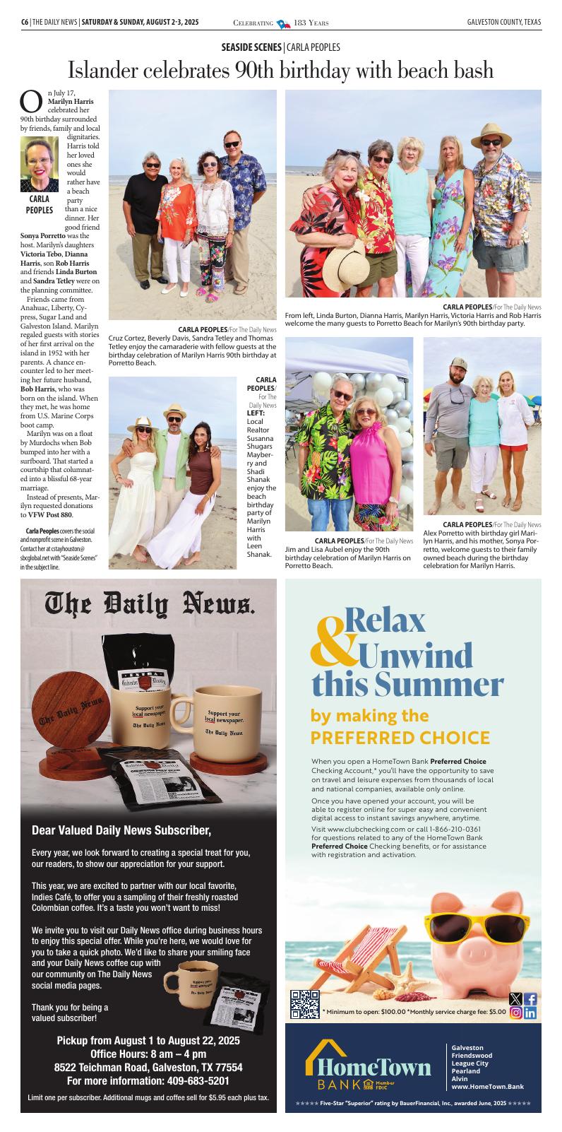 Page C6 | Daily News E-Edition | The Daily News