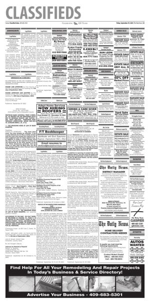 Page C2 | Daily News E-Edition | The Daily News