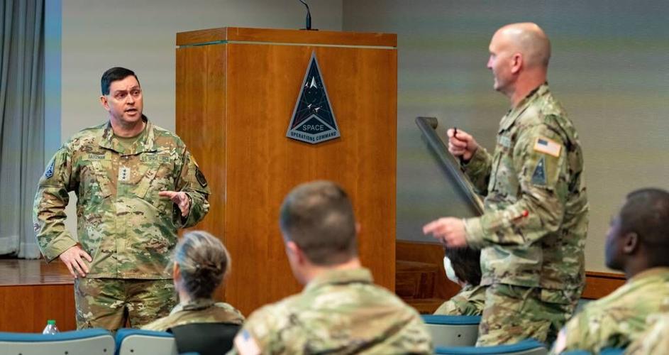 Saltzman formally elevated to Space Force’s highest position | Military ... Saltzman formally elevated to Space Force’s highest position | Military ...
