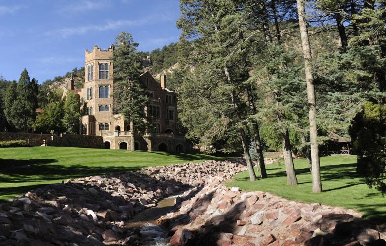 History Lives On At Glen Eyrie Castle Which Has An Often Rocky Past