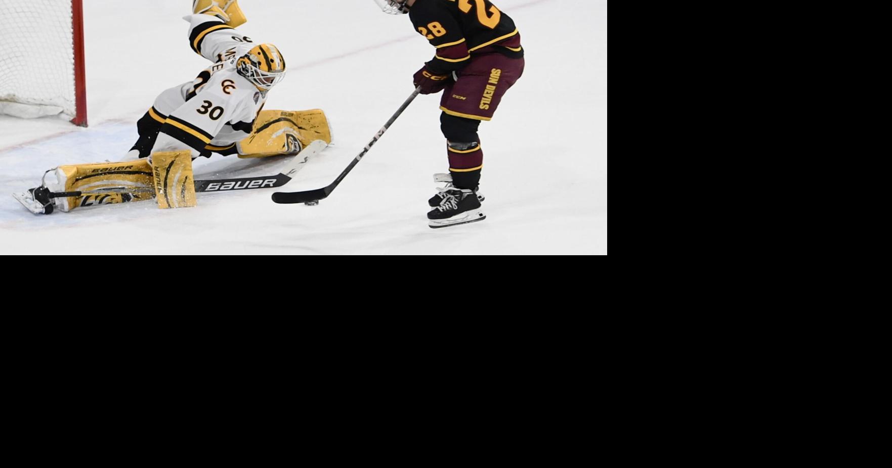 Noah Laba, Kaidan Mbereko named to NCHC preseason all-conference team ...