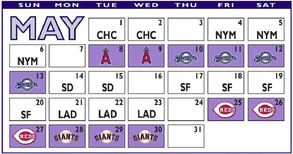 Colorado Rockies release 2018 schedule gazette