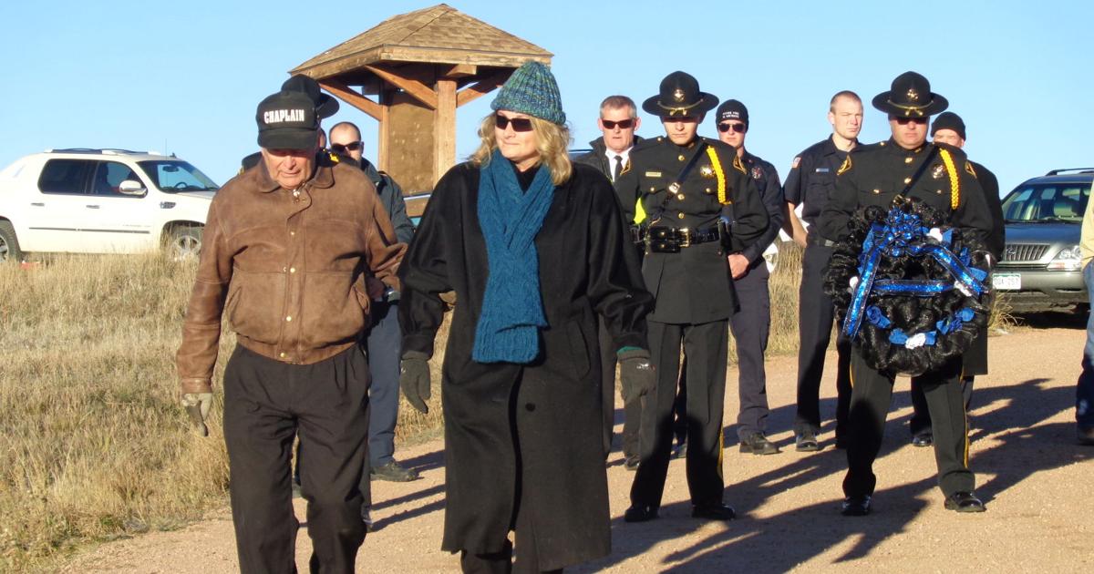 Fallen Teller County Deputy Memorialized At Divide Park Pikes Peak