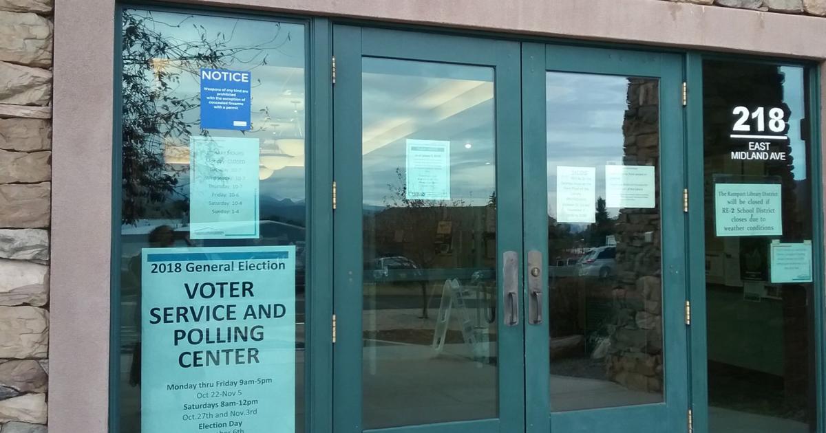 Colorado Voter Service Polling Centers Now Open Around El Paso Teller