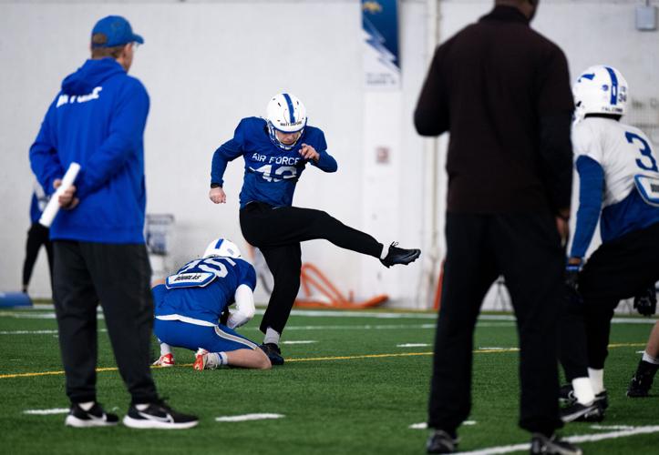 Air Force kickers employ technology to refine a discipline that keeps ...