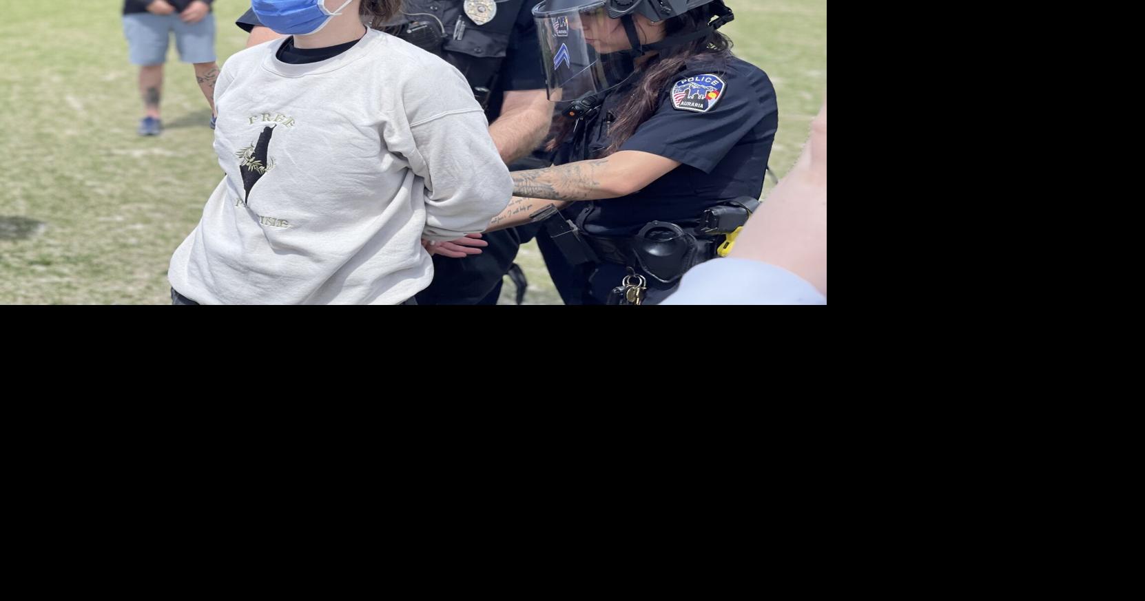 Police Arrest At Least 2 Dozen Pro Palestinian Protesters At Auraria