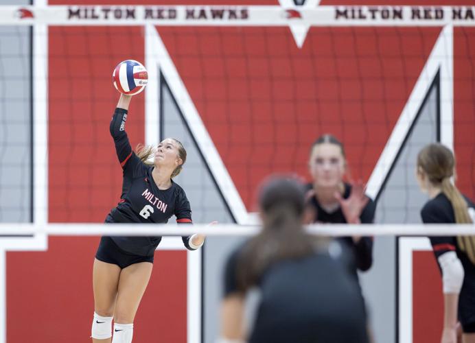 Volleyball: Milton wins five-set match against DeForest | Volleyball ...
