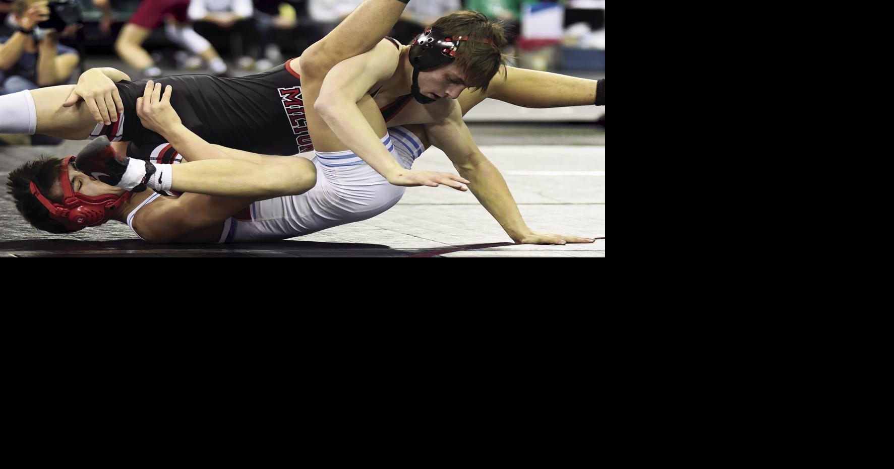 Badger Conference wrestling: Aeoden Sinclair one of eight Milton ...