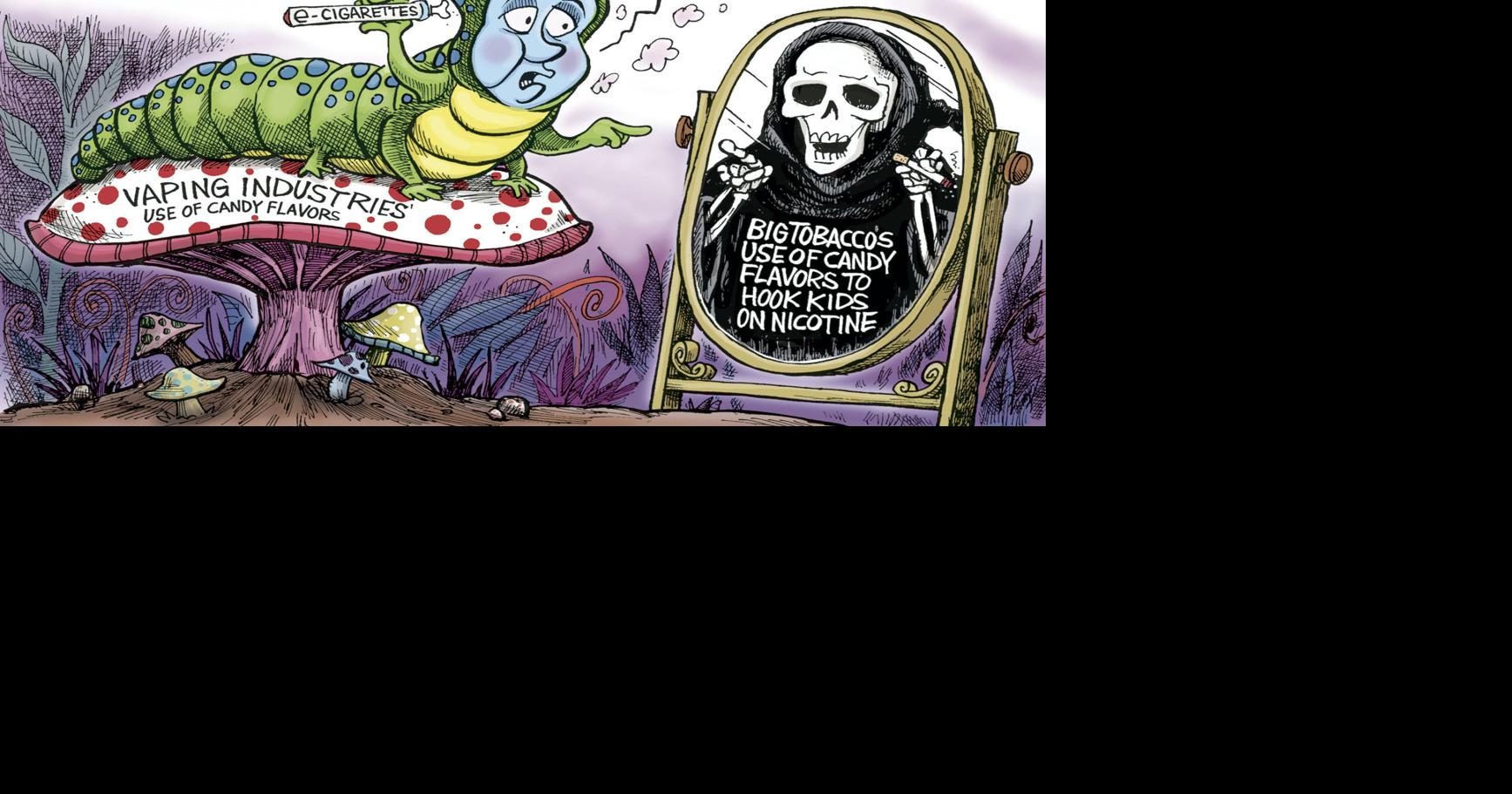 Vaping meets the grim reaper | Political cartoons | gazettextra.com