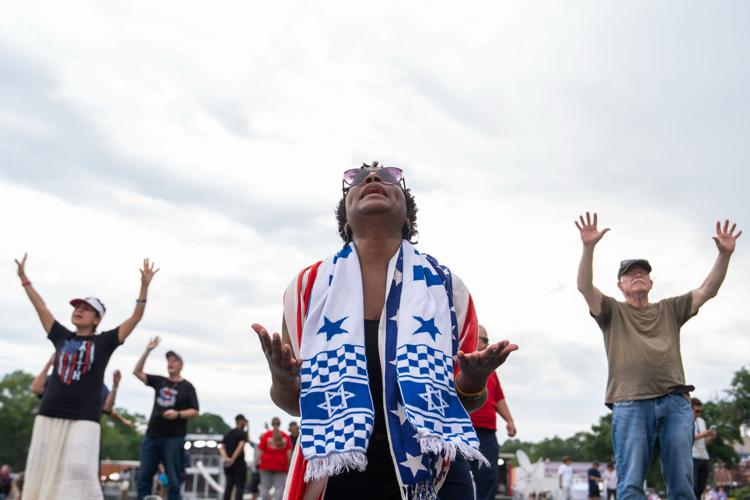 Washington Prayer Rally Draws Thousands To The National Mall In Photos