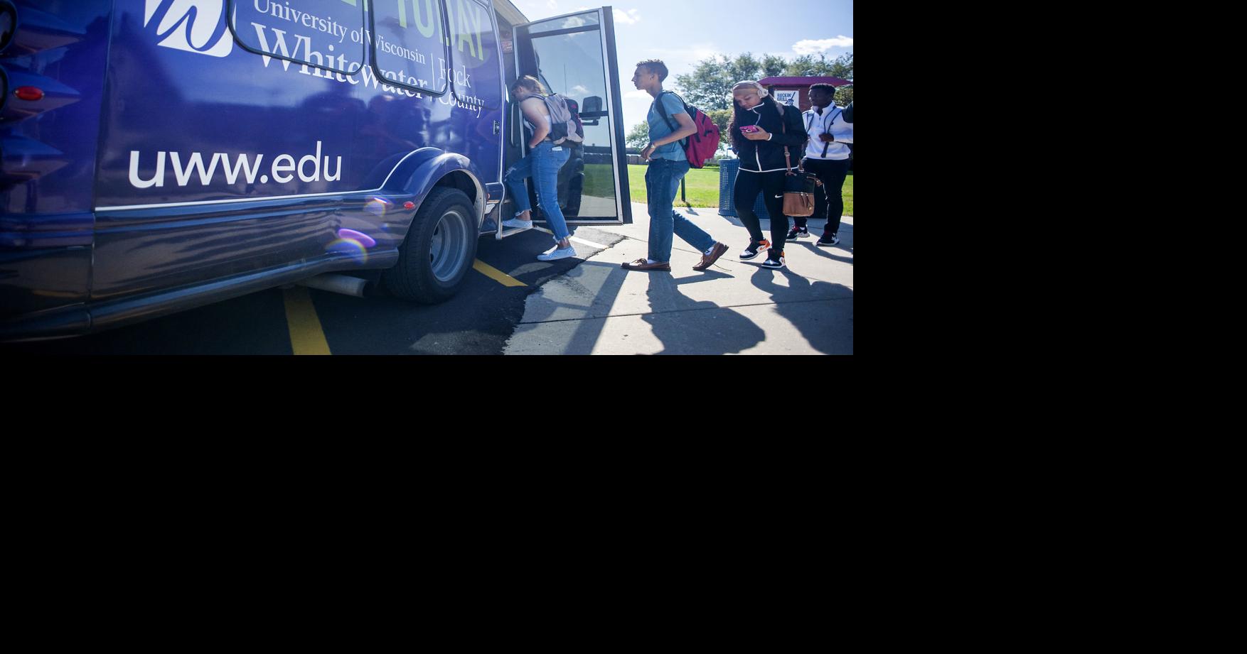 UW-Whitewater shuttle lets students live in Whitewater, attend classes ...