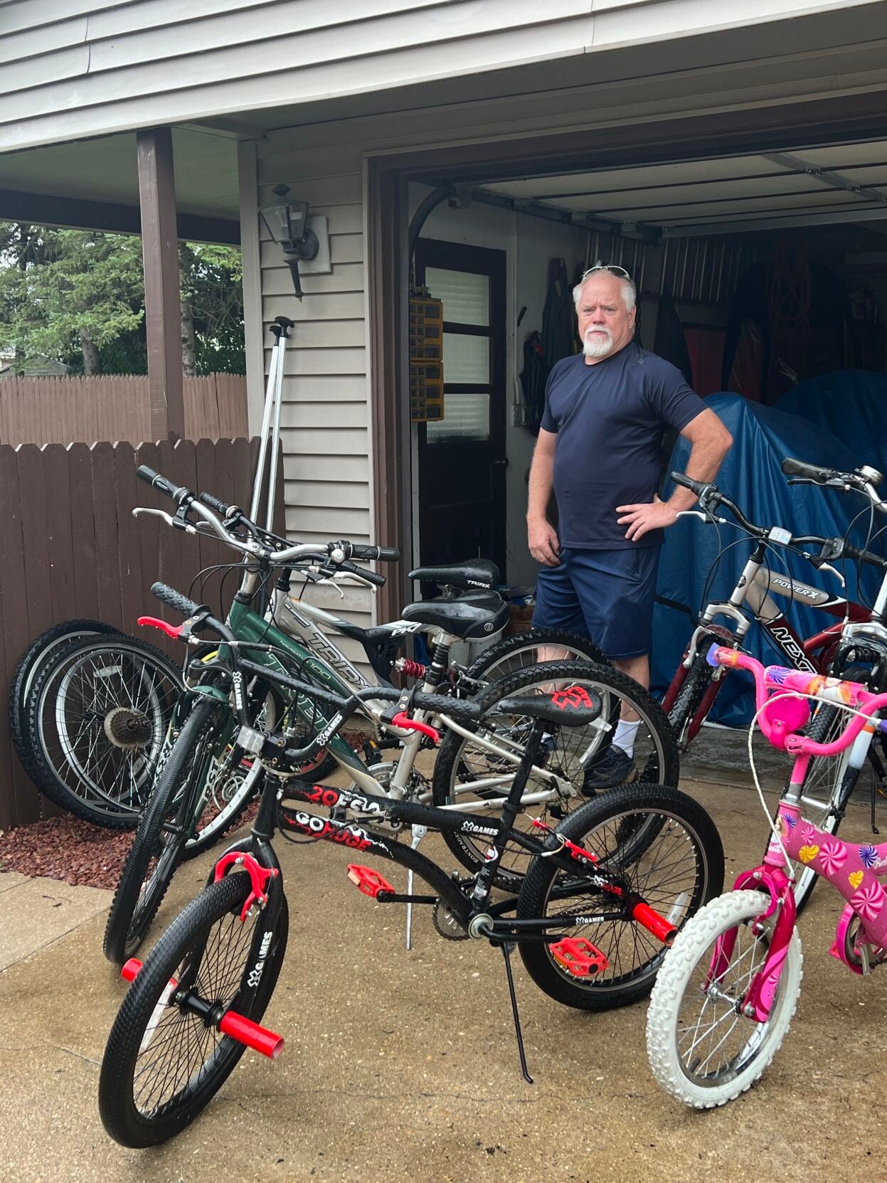 Parts to pedals: Janesville retiree rebuilds, donates bikes for new ...