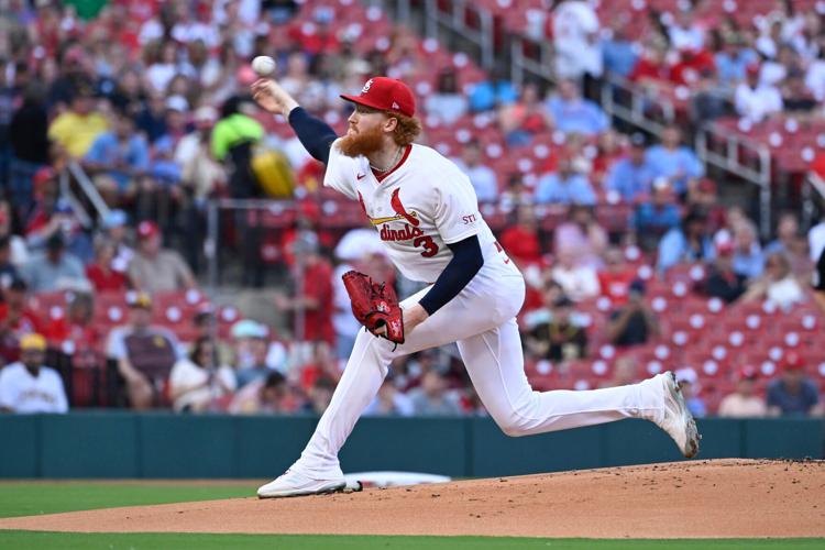 Cardinals' Dustin May continues to put health woes behind him with 1 ...