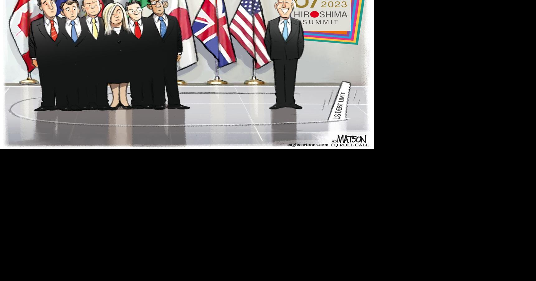 G7 Plus Summit | Political cartoons | gazettextra.com
