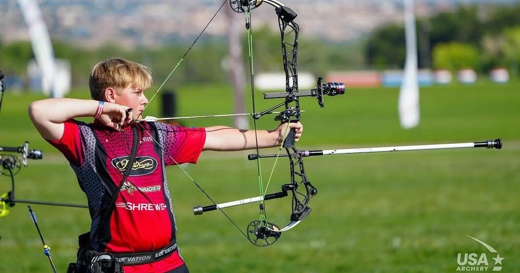 'Don't give up. And practice a lot.' Milton archer, 12, named youngest ...