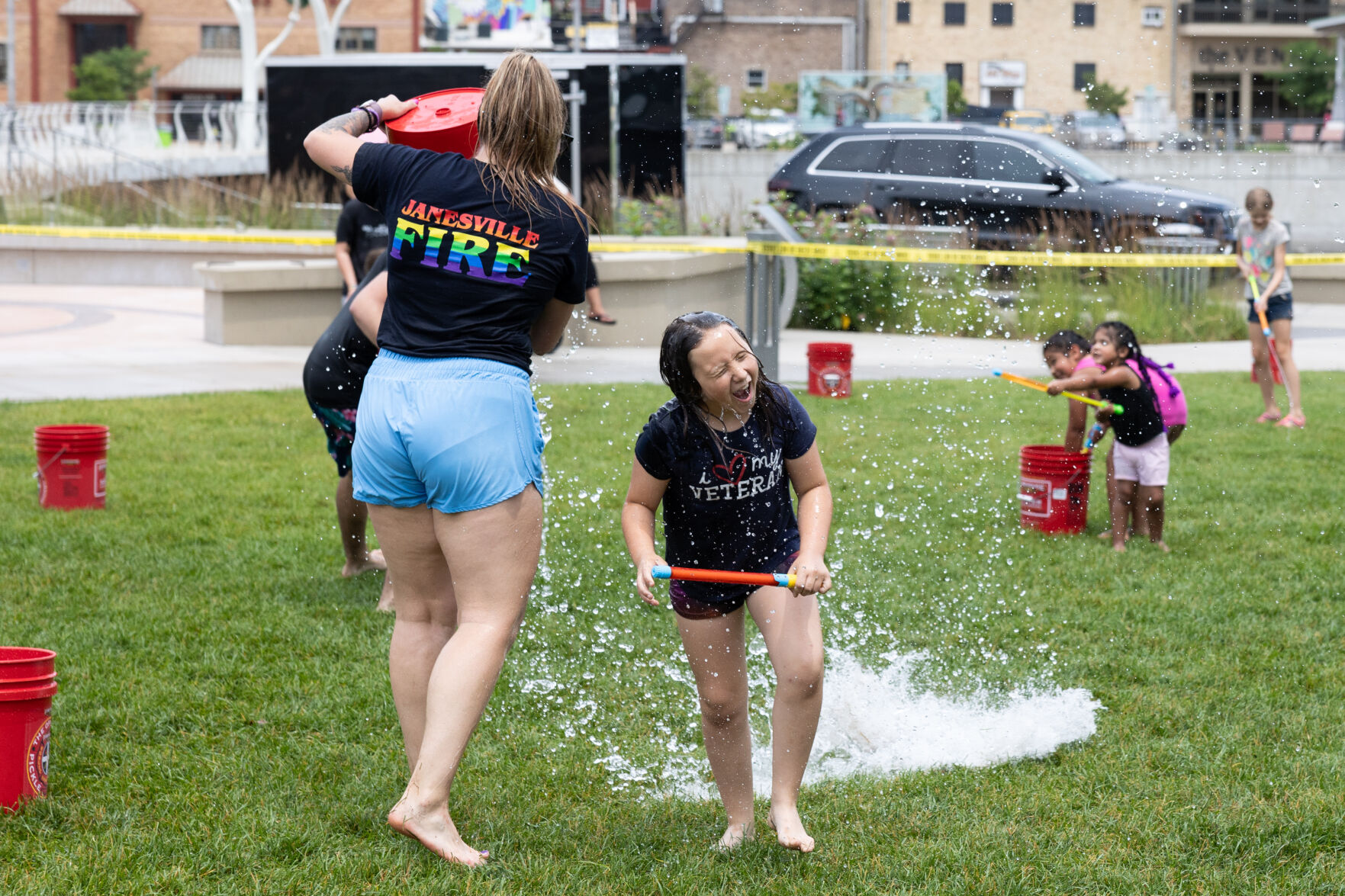 'It brings a lot of people together.' Families, cops, emergency ...