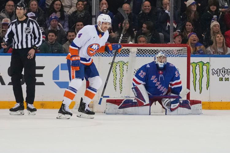 Islanders' Carson Soucy scores against his former team in 2-1 victory ...