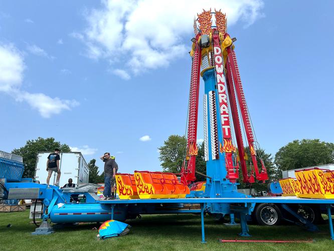 All in for the Rock County Fair: Animals arrive, setup complete as fair ...