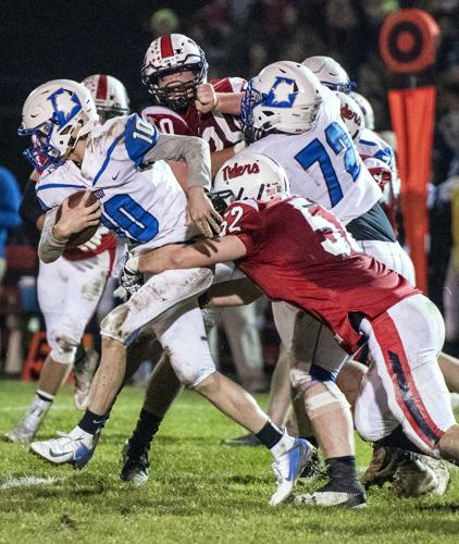 Edgerton football achieves offensive balance in playoff rout of Lodi ...