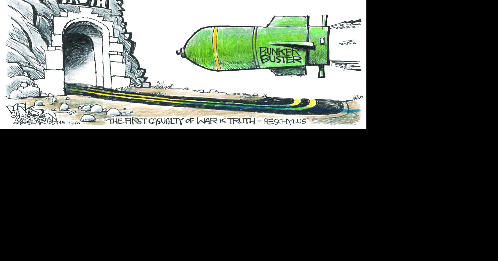 Total obliteration of the truth | Political cartoons | gazettextra.com