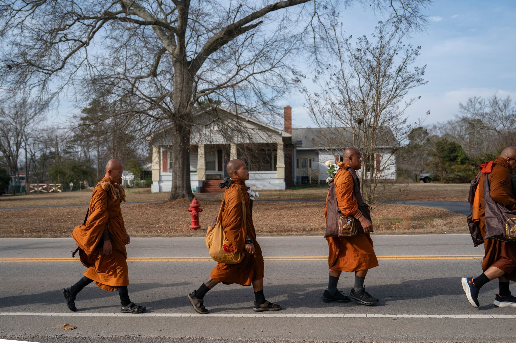 Buddhist Monks Peace Walk | Nation/World | gazettextra.com