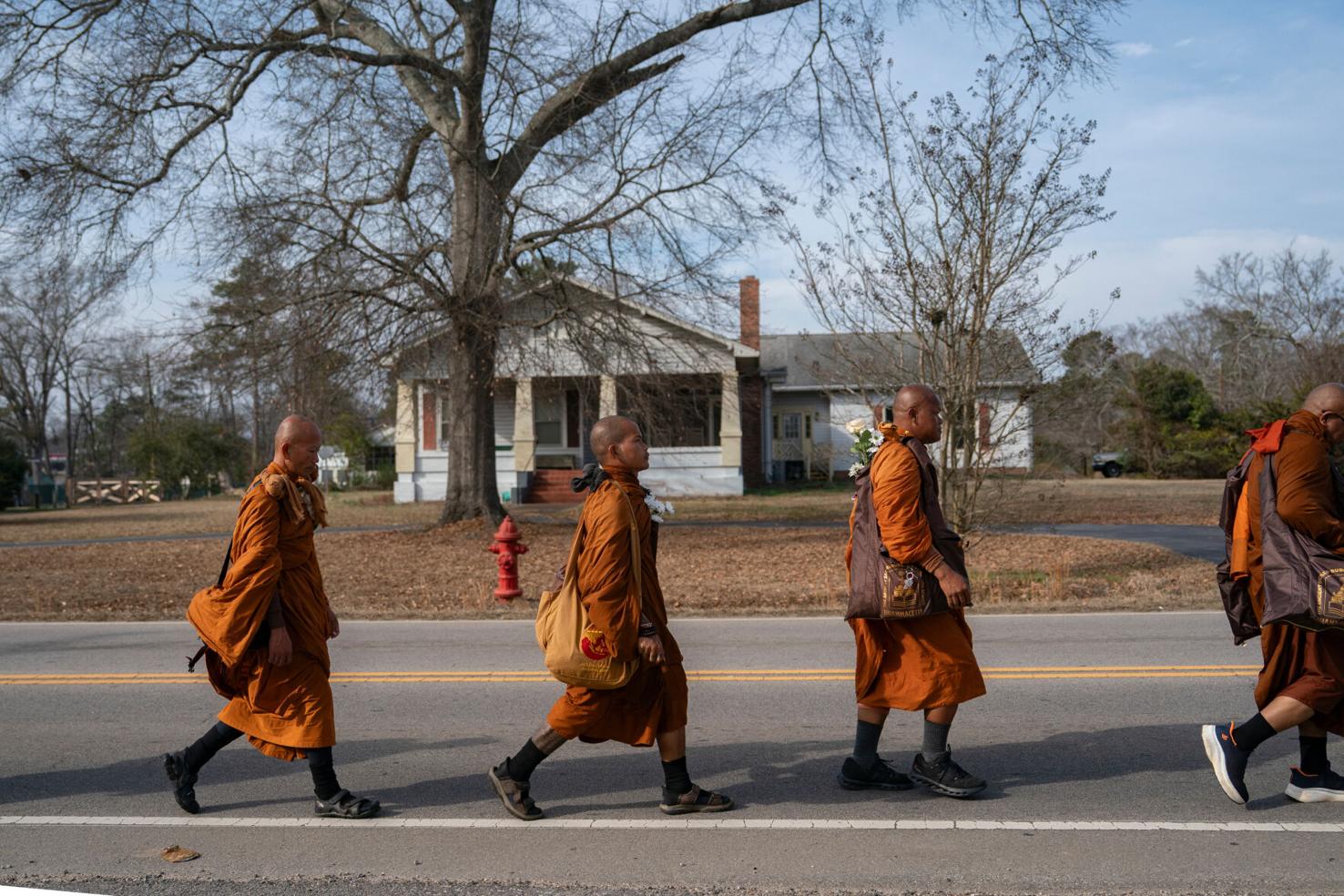 Buddhist Monks Peace Walk | Nation/World | gazettextra.com