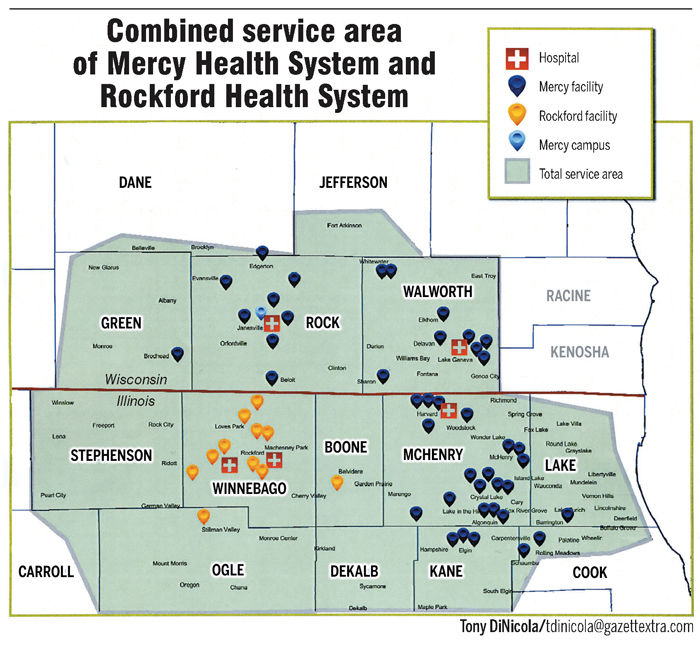 Mercy, Rockford health systems to merge | Archives | gazettextra.com