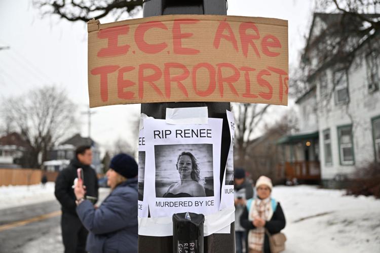 The aftermath of the fatal shooting of Renee Good by an ICE agent in ...