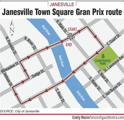 Organizers announce route of downtown Janesville bike race | Business ...