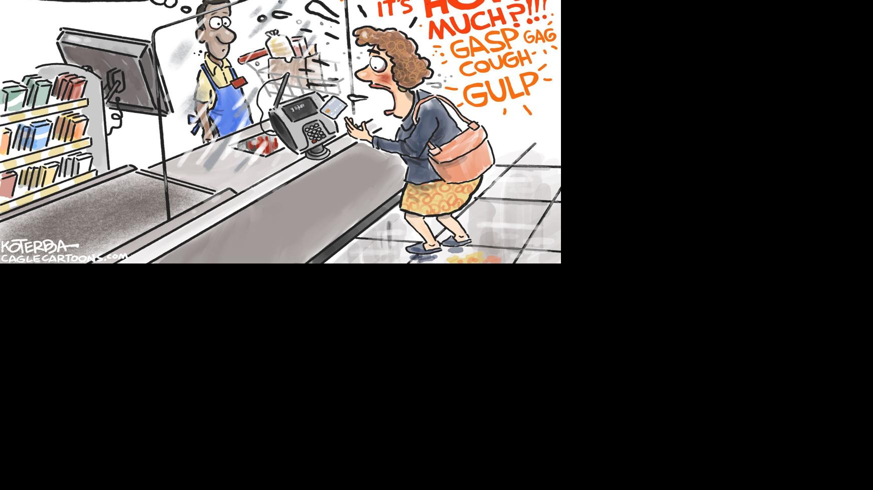 Sticker shock | Political cartoons | gazettextra.com