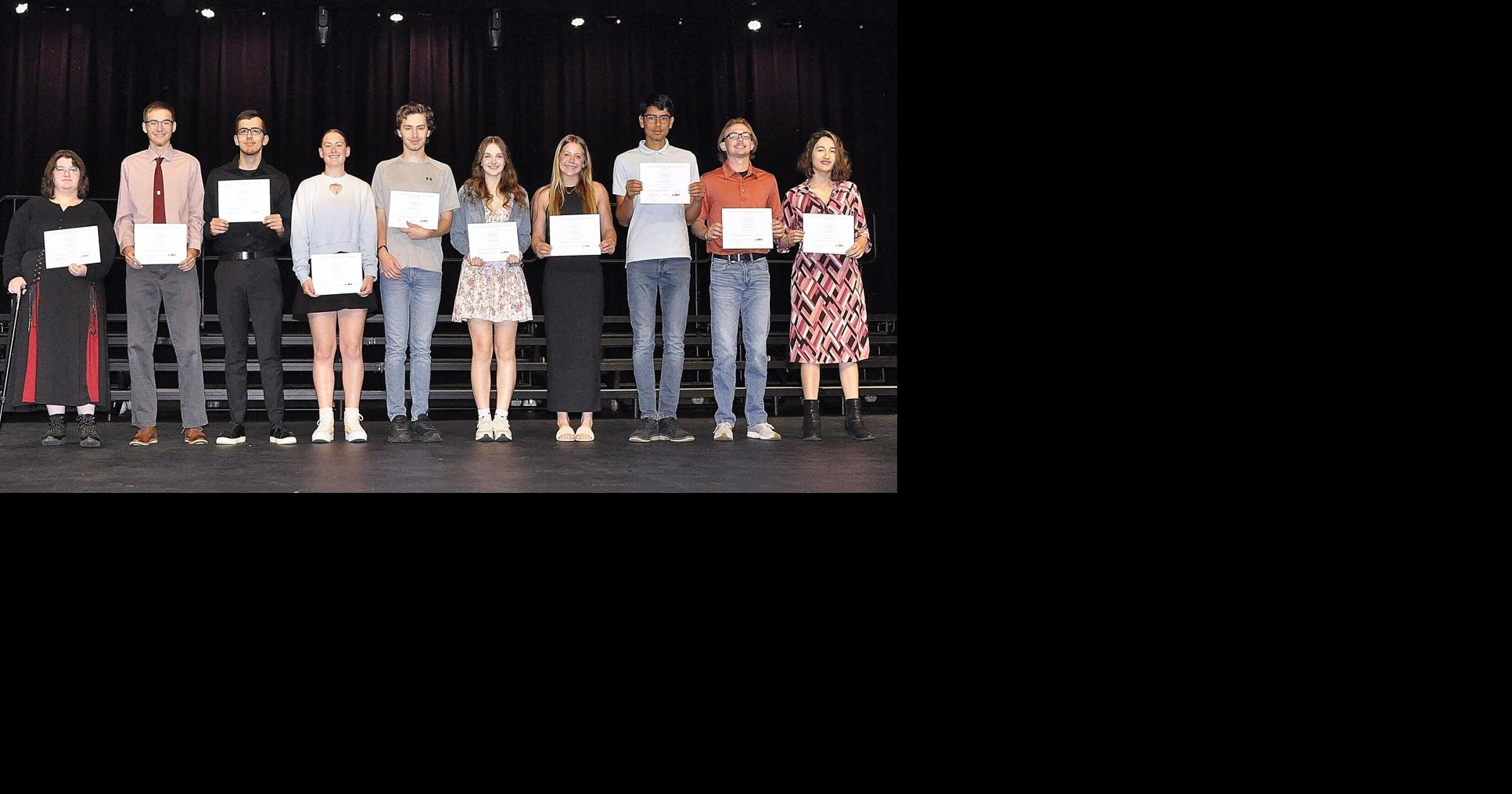 Jefferson High School students presented academic awards | APG State ...