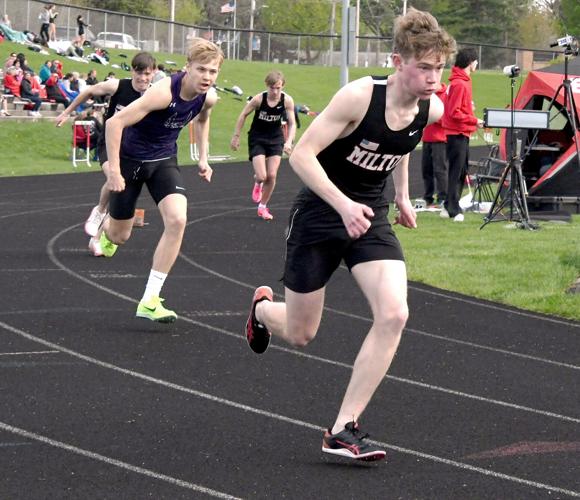 Milton's track and field teams win Badger Conference quadrangular meet ...