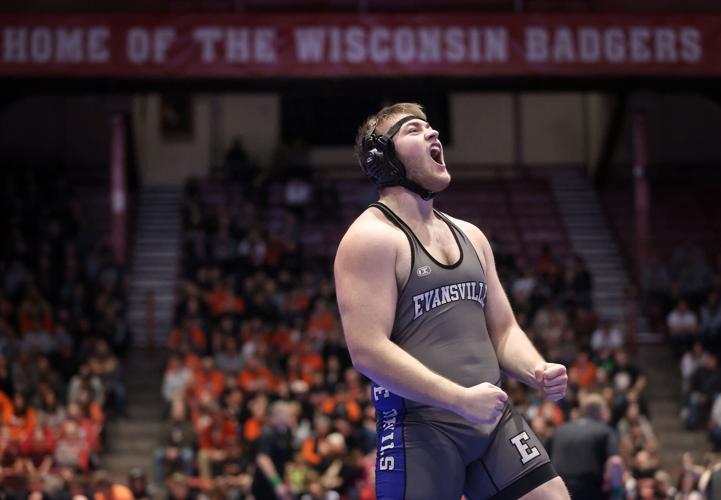 Wrestling: Evansville gains experience in team state tournament loss ...