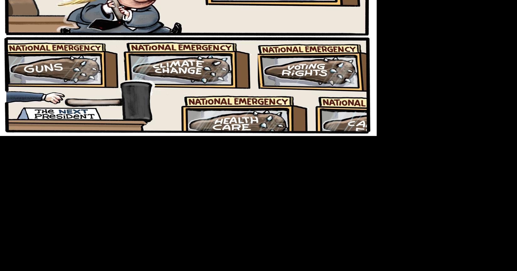 The national emergency precedent | Political cartoons | gazettextra.com