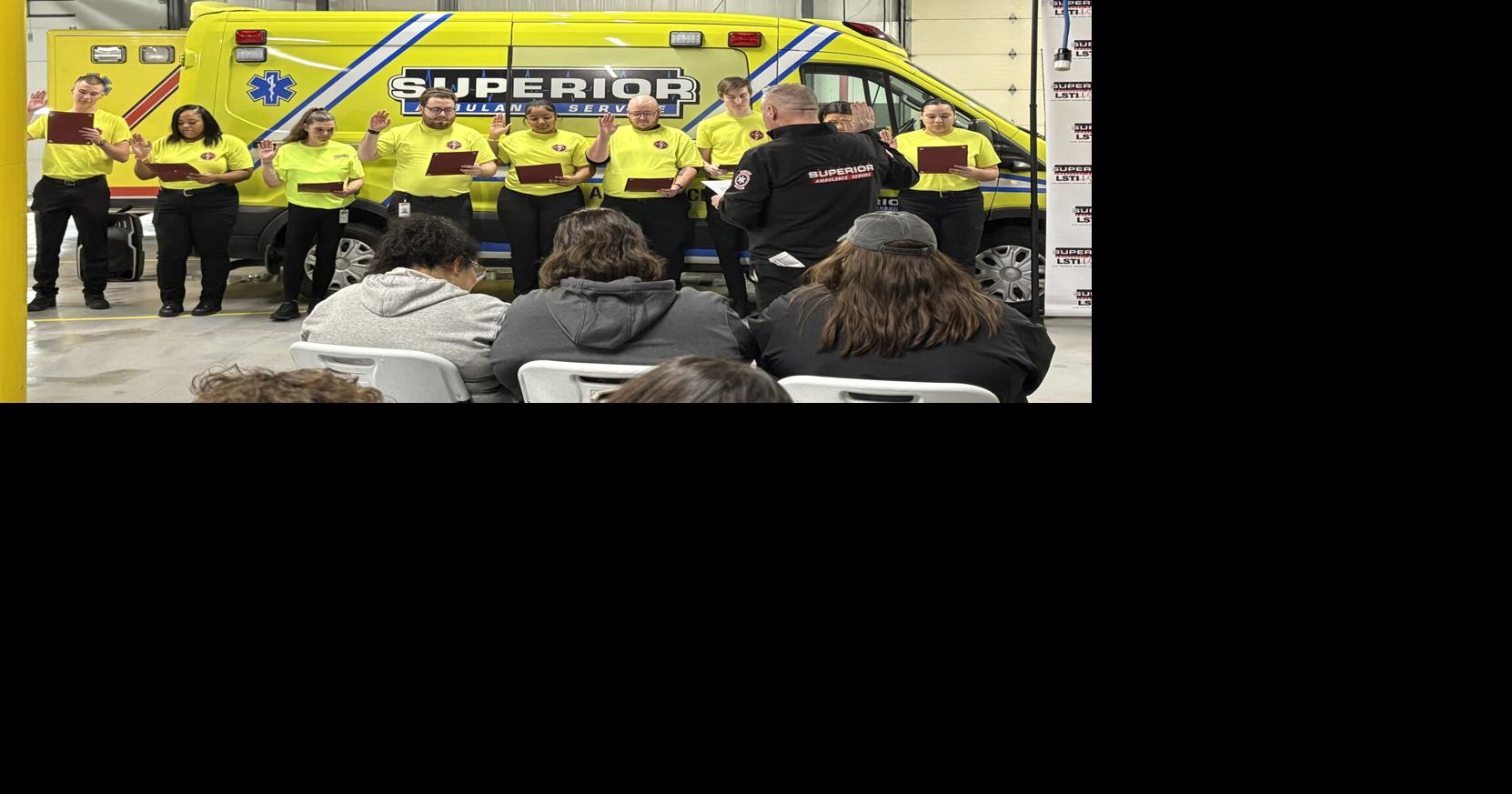 Superior Ambulance: Guaranteed jobs await EMTs after 4-month training ...