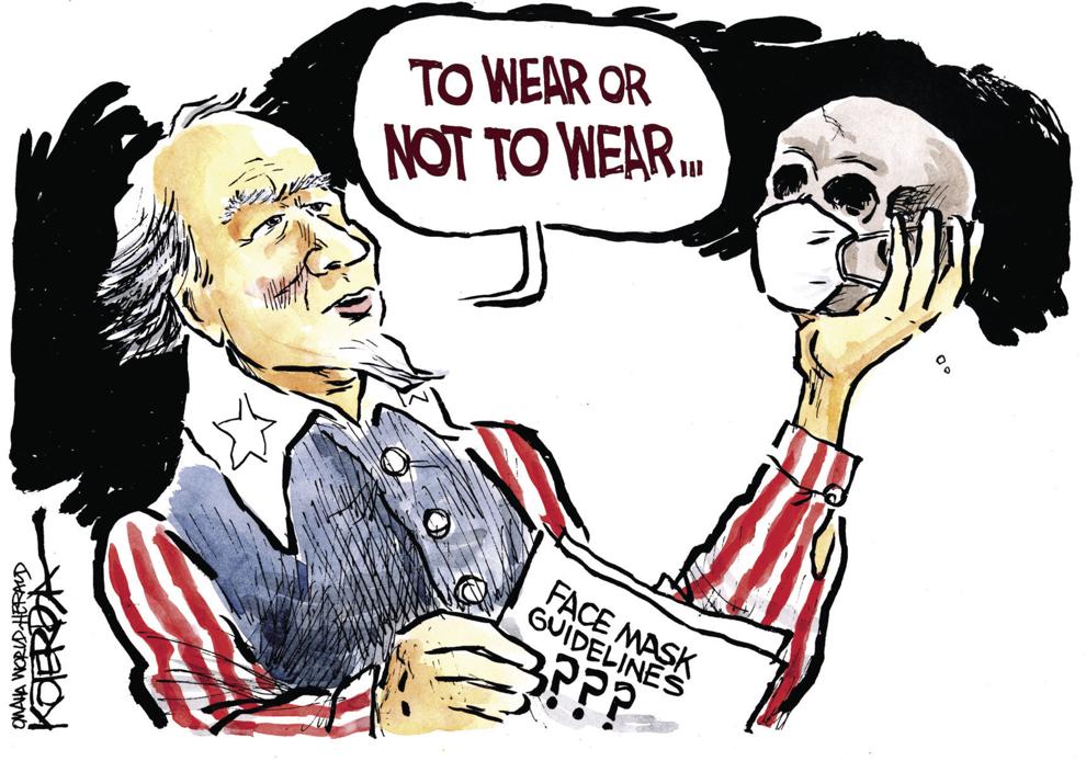 To wear or not to wear a mask | Political cartoons | gazettextra.com