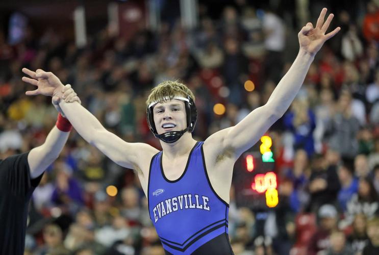 Milton's three state wrestling finalists, Heiser of Evansville all ...