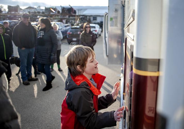 Boy meets ambulance: It was love at first sight when Liam Lamb saw gift ...