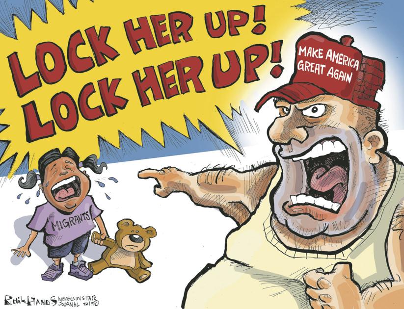 Lock her up! Lock her up! | Political cartoons | gazettextra.com