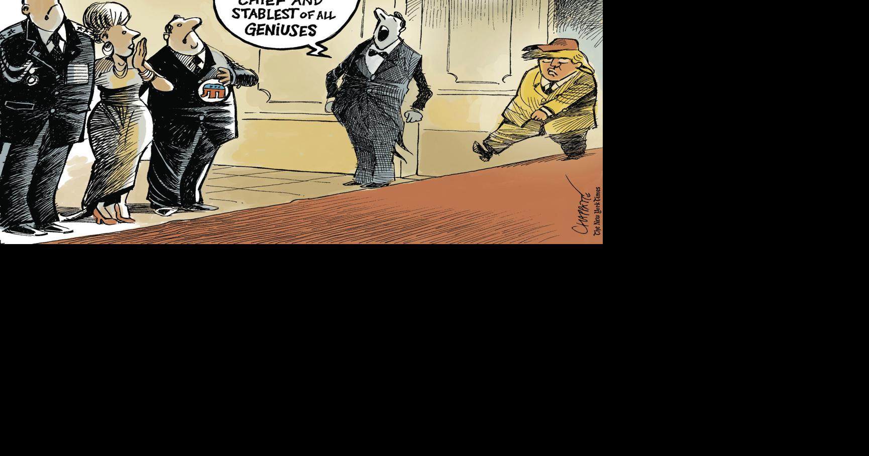 Make way for the stable genius | Political cartoons | gazettextra.com